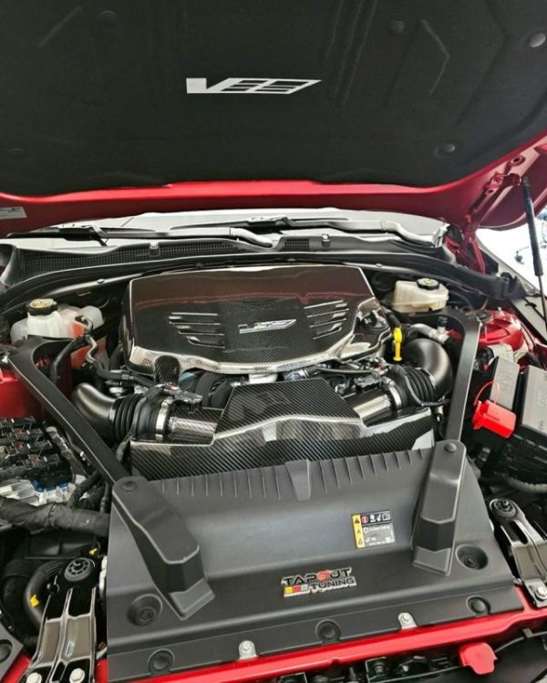 Tapout Tuning CT4-V Blackwing Carbon Fiber Airbox Lid - Tapout Tuning