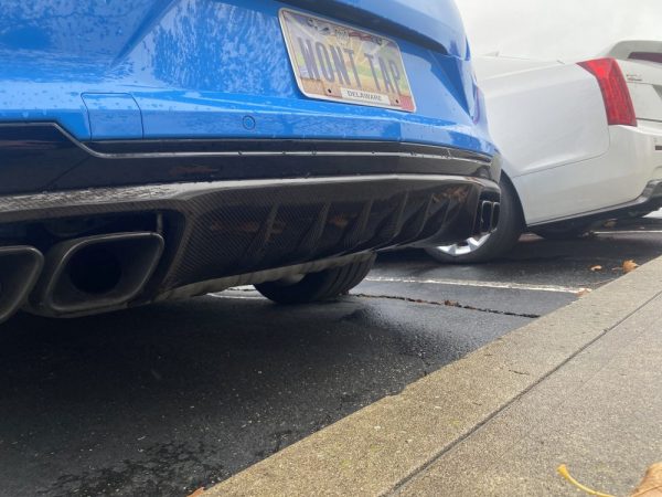 Tapout Tuning CT4-V Blackwing Carbon Fiber Rear Valance Diffuser ...