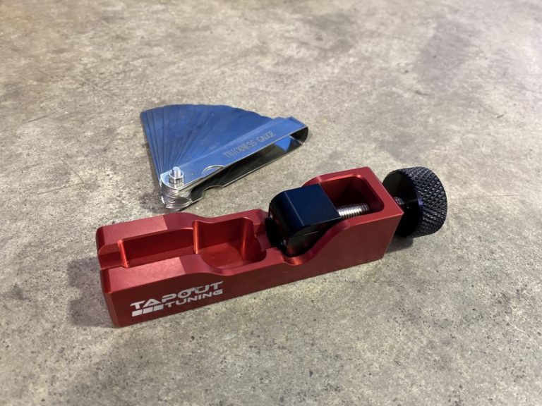 Tapout Tuning Spark Plug Gapping Tool and Feeler Gauge Set - Tapout Tuning